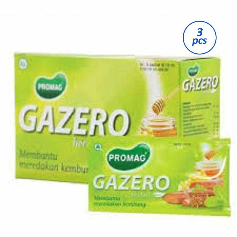 Jual Gazero Promag Sachet Obat Maag [3 box/ 6 sachet] di Seller ...