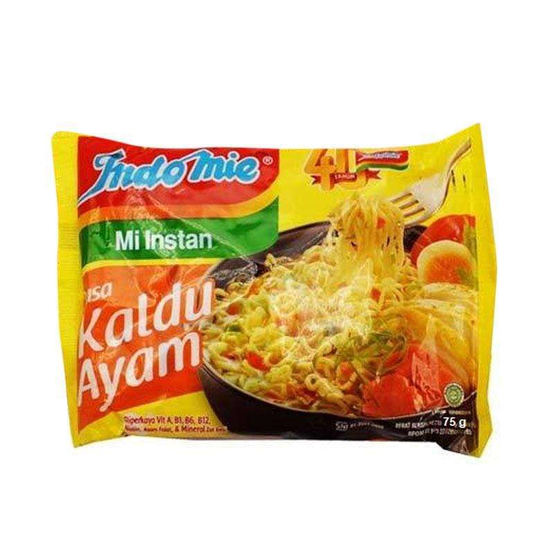 Promo Indomie Mie Instan Kaldu Ayam [75g] Diskon 12% di Seller Tambah ...