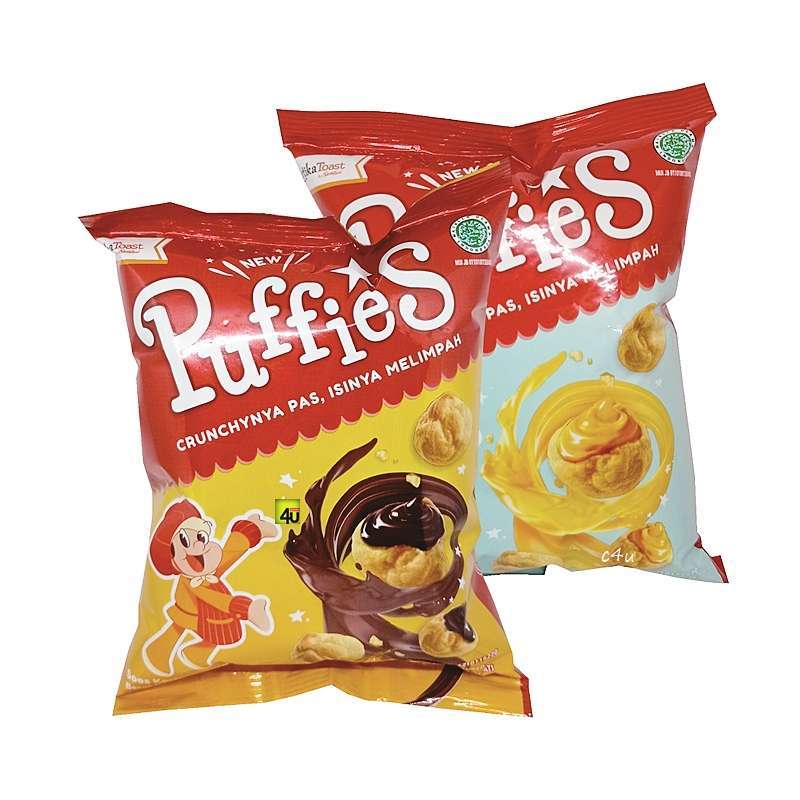 Promo Kartika Sari PUFFIES - Puffy Crunchy Soes - 38 gr - COKELAT ...