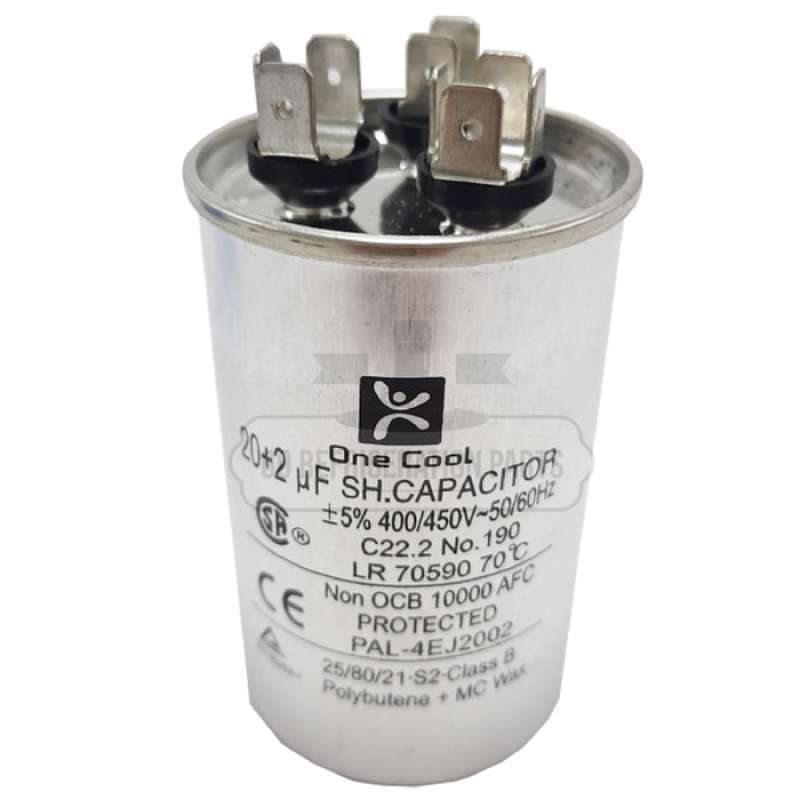 Jual Kapasitor Ac 20+2 Uf 400/450v One Cool Di Seller Biru Store21 ...