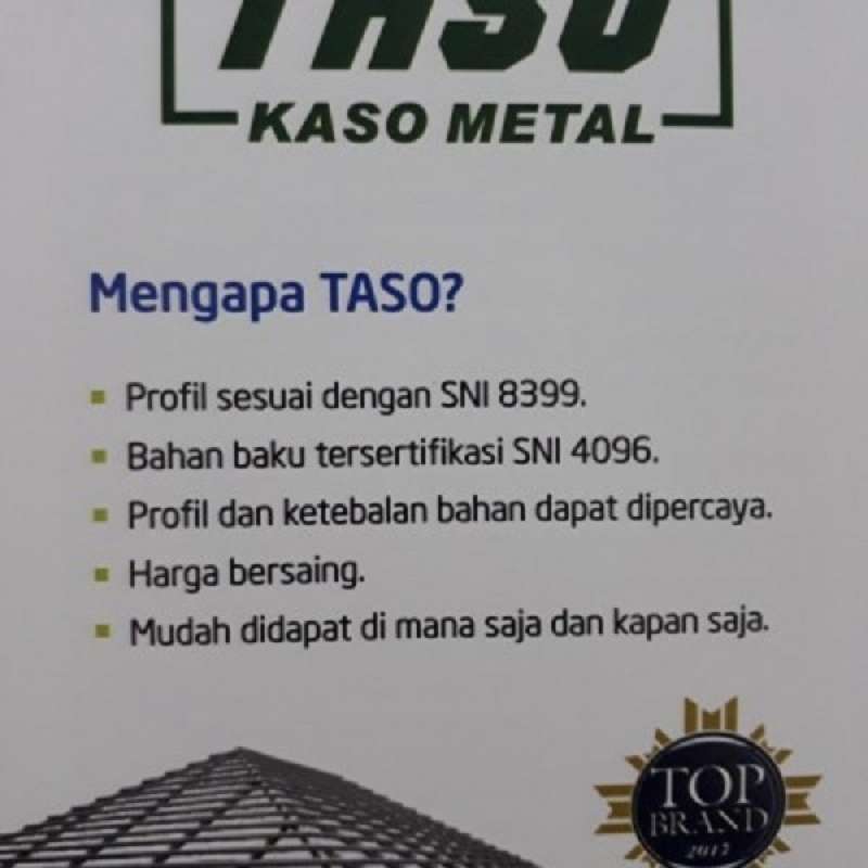 Jual Reng Baja Ringan Taso 32.45 Pekanbaru Only Di Seller Permata ...