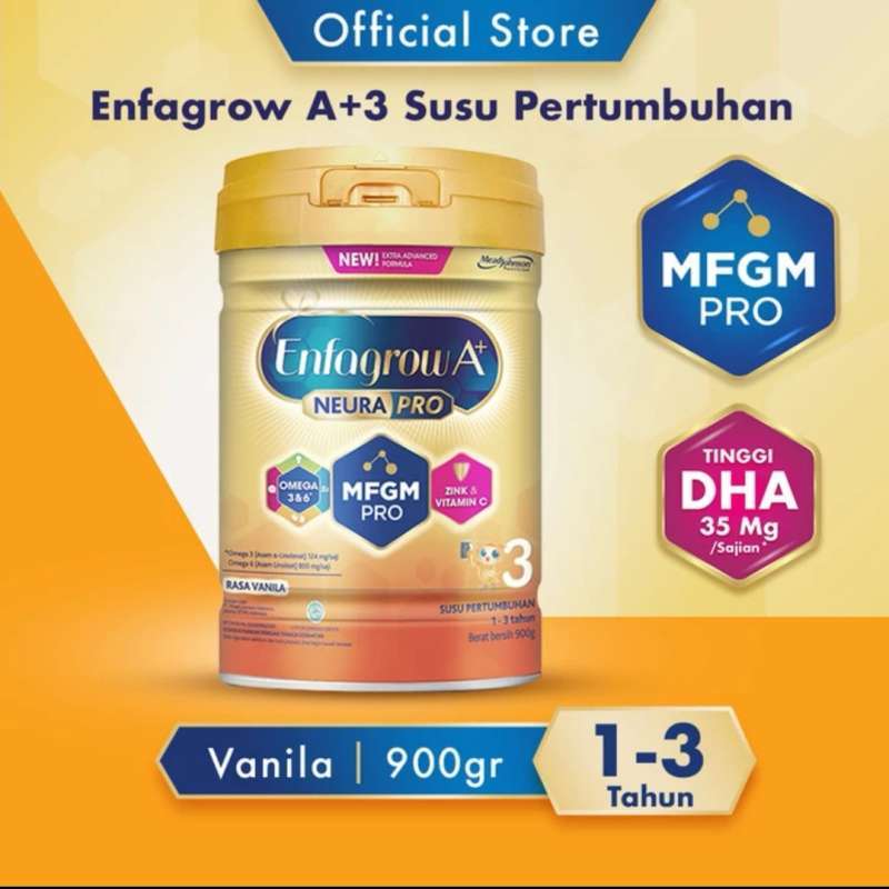 Jual Enfagrow A+ 3 Susu Formula Vanila 900g di Seller RAI SHOP CORNER - Kalibaru-2, Kota Depok ...