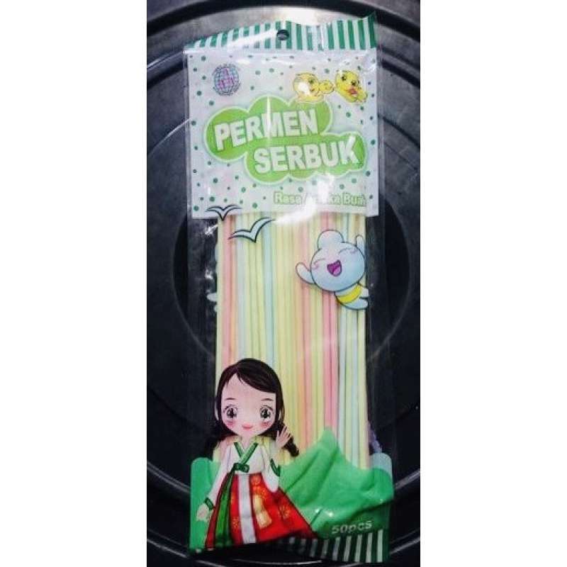 Jual permen pipet permen serbuk jeli stick yogurt keke jumbo isi 50 di ...