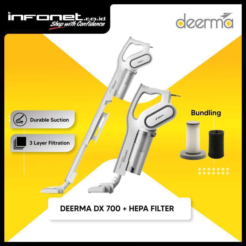 Jual DEERMA DX700 + DEERMA HEPA FILTER DX700 di Seller Blueshoping ...