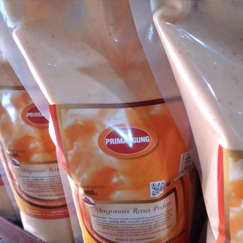 Jual PRIMAAGUNG Mayonnaise Rasa Pedas (Spicy/Chilli Mayo) 1kg di Seller ...