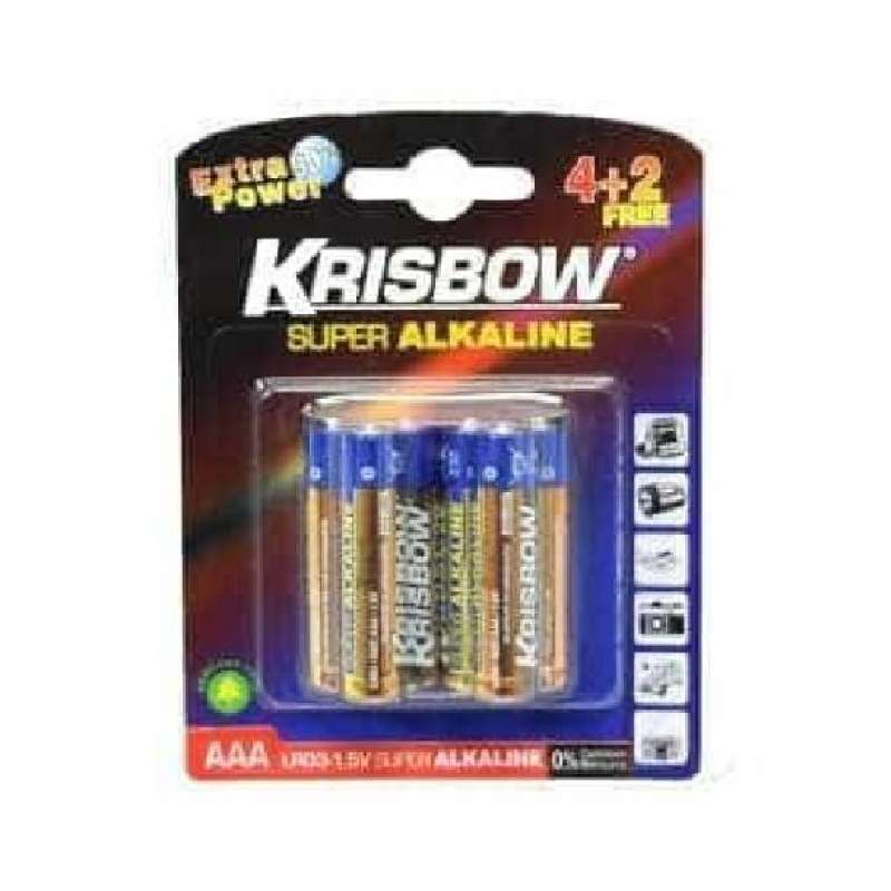 Jual Baterai Alkaline Ukuran AAA 4 2 Pcs Krisbow di Seller nikstore - Kota Bandung, Jawa Barat ...