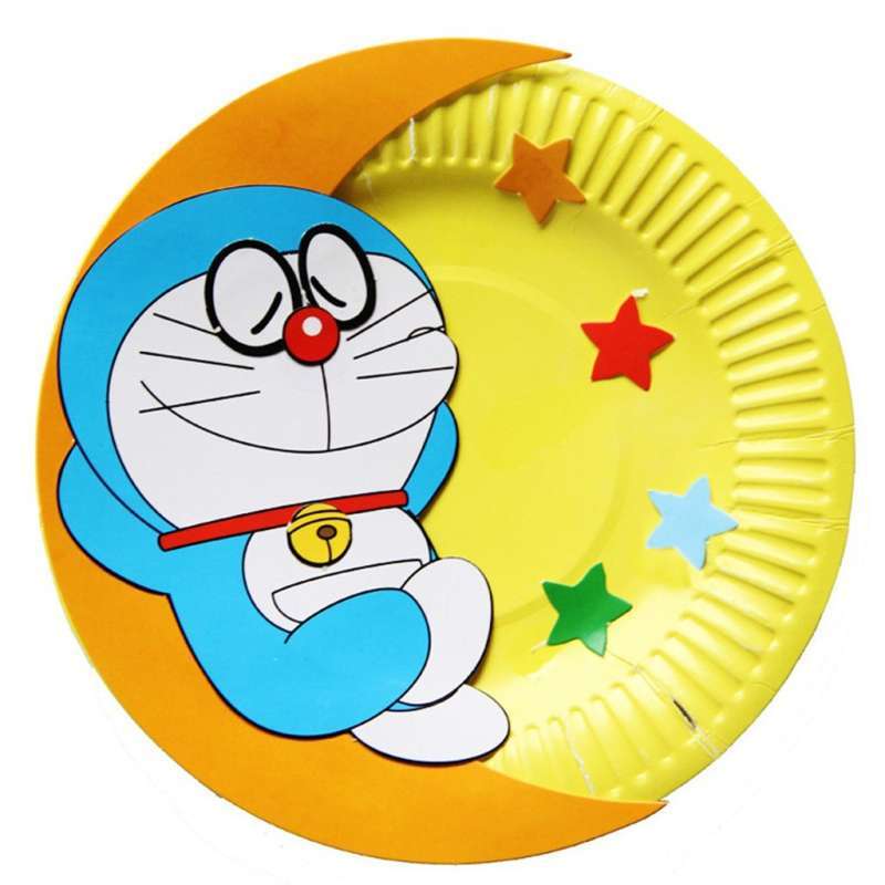 Jual DIY Tempel Mosaik Piring / Kolase DIY Paper Plate Craft Eva ...