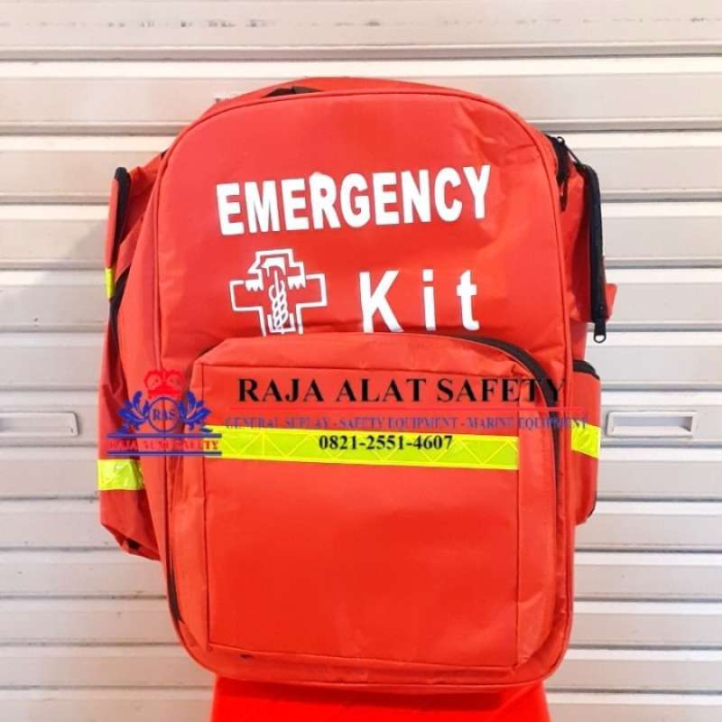 Promo Tas Ransel P3K Merah Emergency Kit + Isi Lengkap First Aids Tipe ...