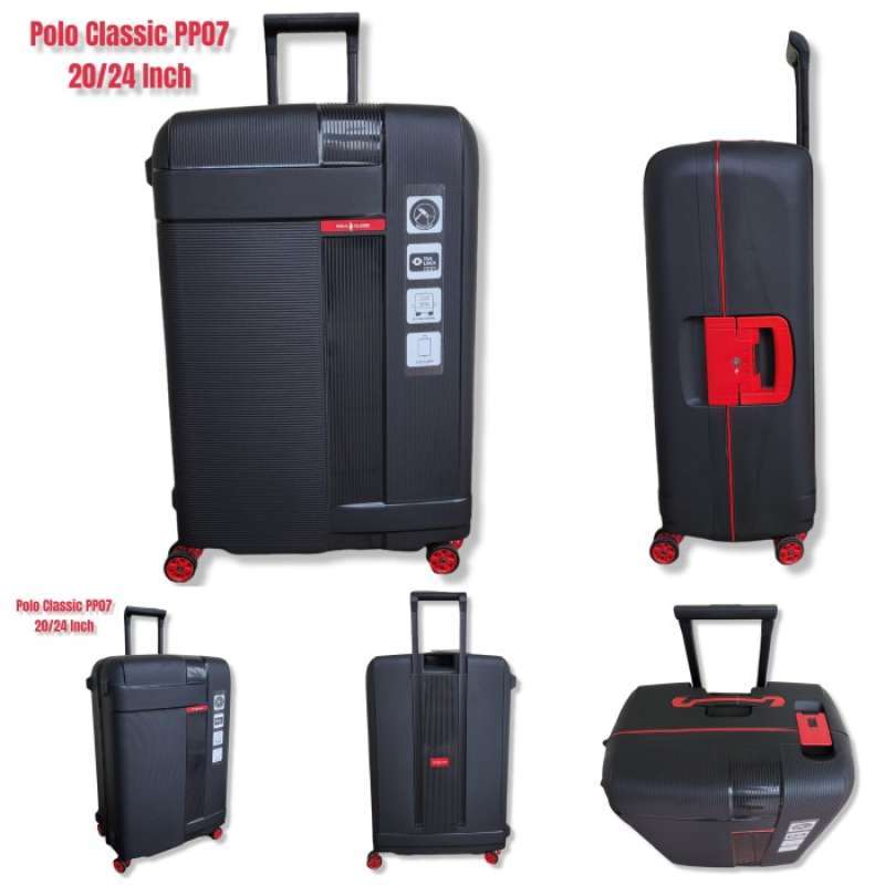 Jual Koper 20 Inch - 26 Inch Jumbo Polo Classic Pp07 Original - Anti ...