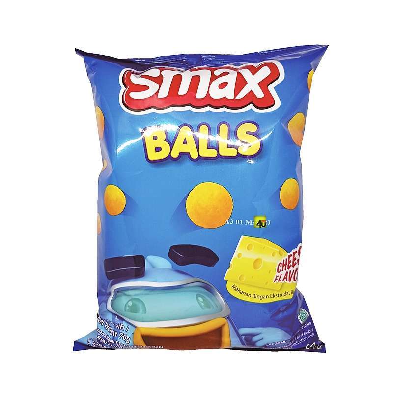 Promo Mamee SMAX Balls - Snack Ekstrudat Bentuk Bola - 70 gr Diskon 21% ...