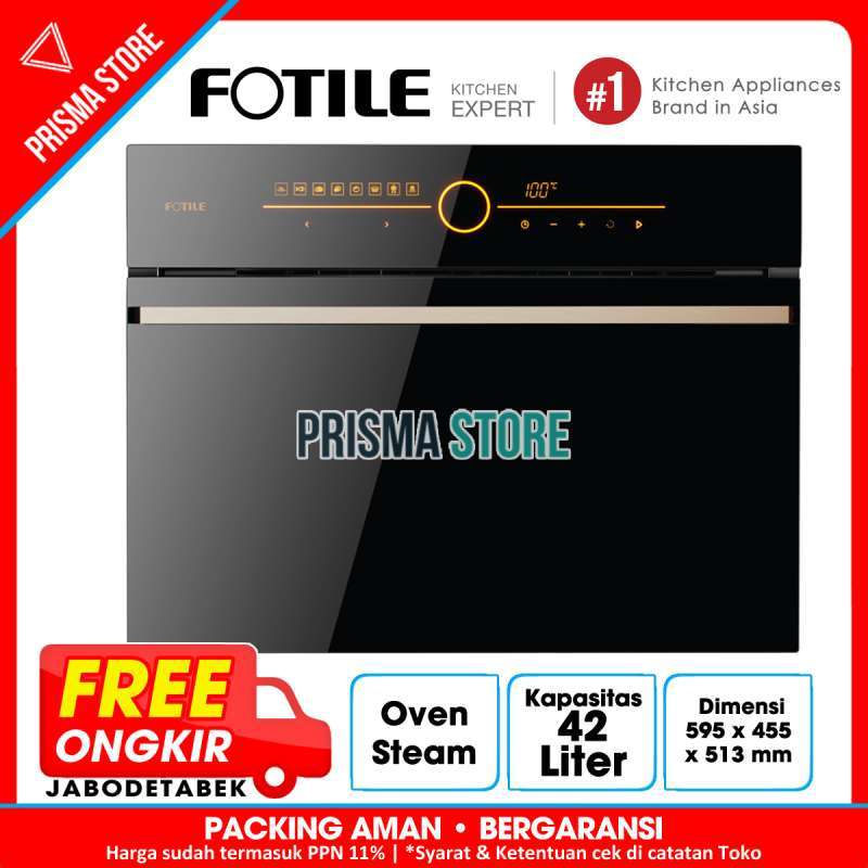 Jual Fotile Built In Steam Oven Kukus Tanam SCD42-C2T di Seller Prisma ...