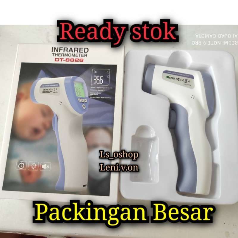 Jual Thermometer Infrared Ready Stok Medical Temperatur Sensor Ukur ...