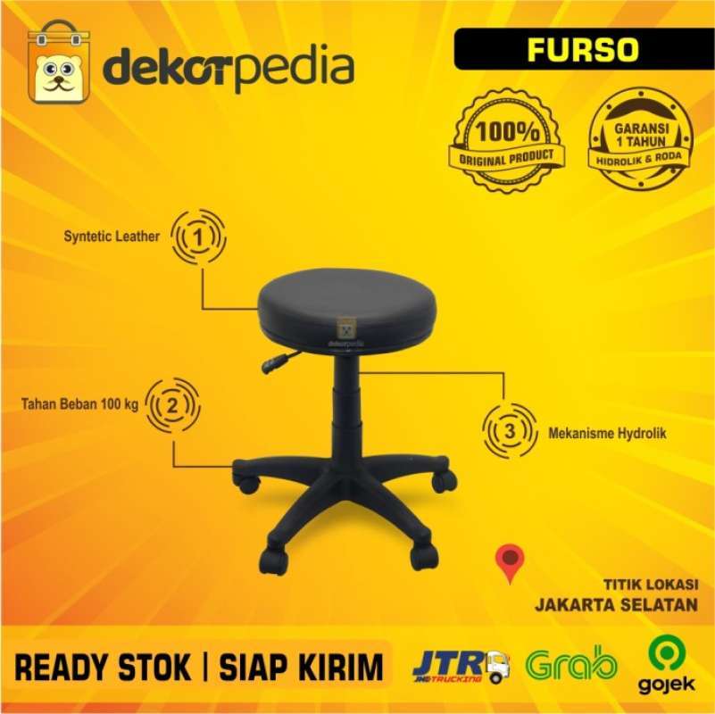 Jual Kursi Serbaguna Kursi Lab Barstool Furso di Seller Mihome Store ...