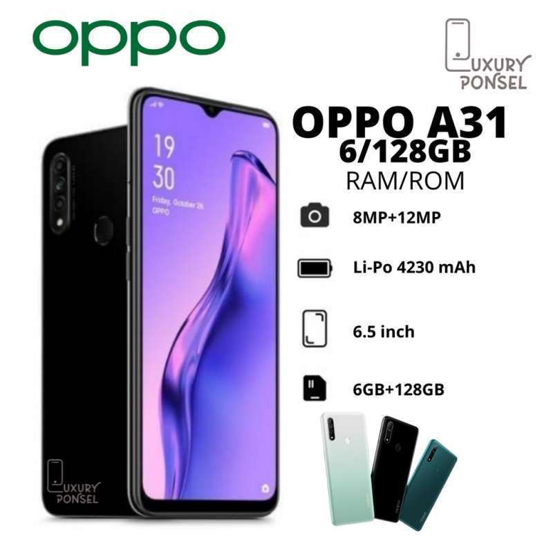 Oppo A31 Harga dan Spesifikasi Terbaru Agustus 2024 | Blibli