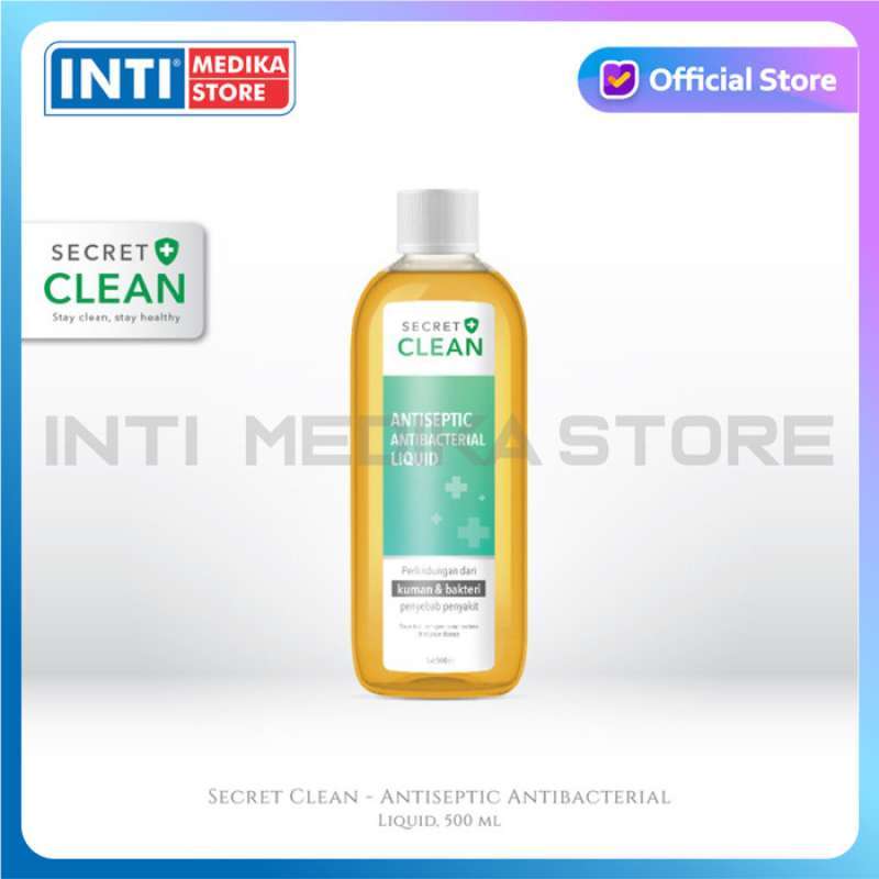 Promo Secret Clean - Antiseptic Liquid 500 Ml | Cairan Antiseptik 500 ...