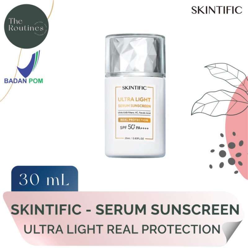 Jual Skintific - Sunscreen Ultra Light Serum Sunscreen SPF 50 PA++++ 30 ...