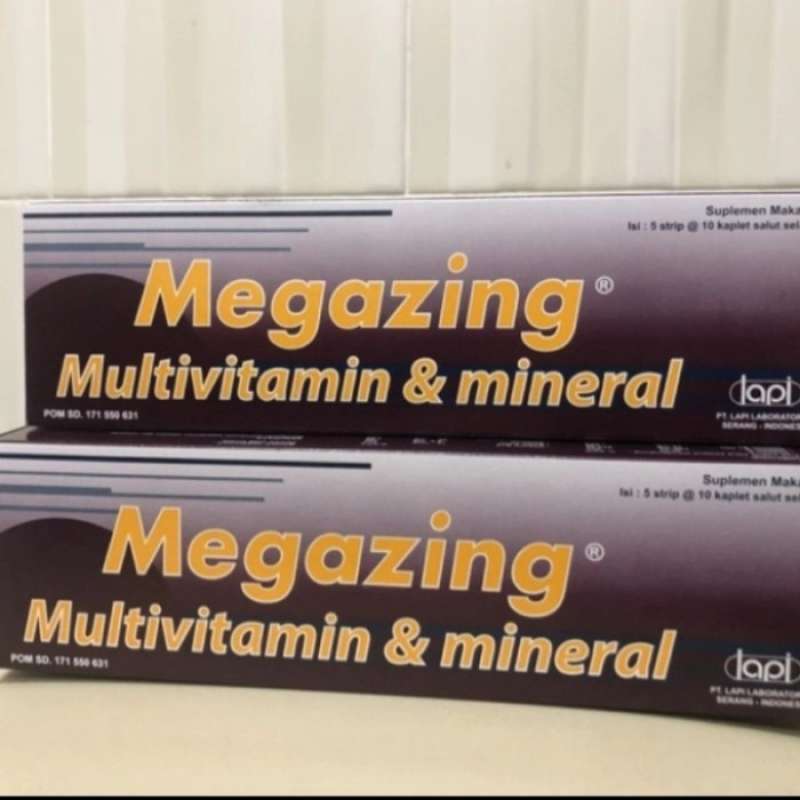 Jual Megazing Multivitamin Vitamin Di Seller Zafran Storee - Kavling ...