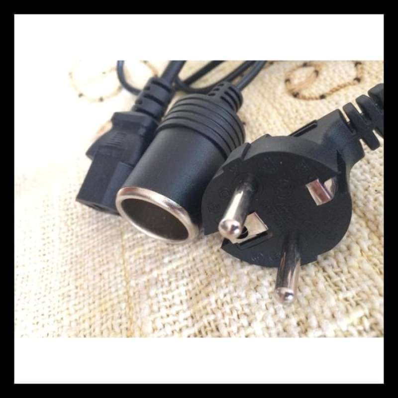 Promo Ac To Dc Adapter Converter Pompa Ban Mobil Ke Colokan Listrik ...
