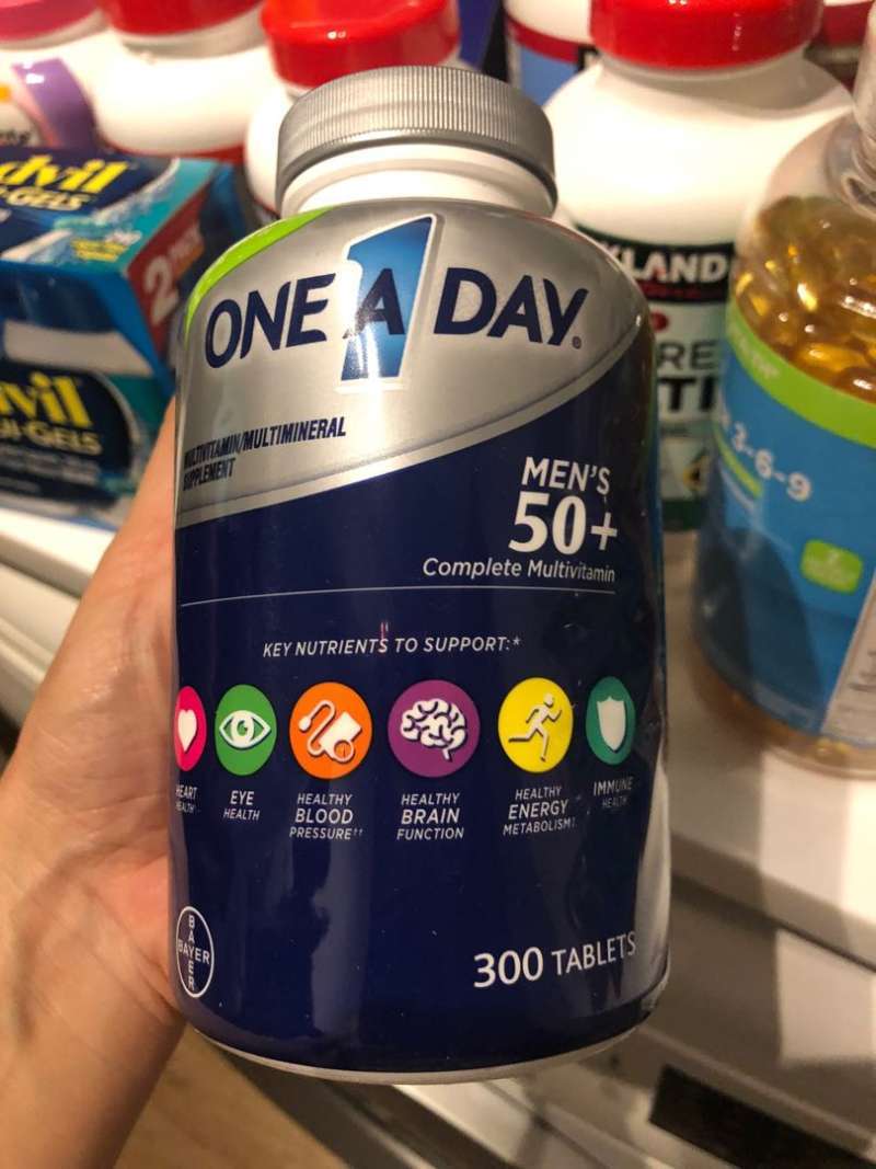 Jual (DIJAMIN ASLI) One A Day men's +50 healthy advantage complete 300 ...