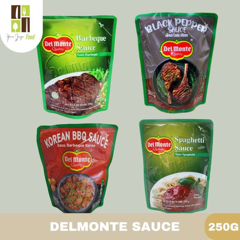 Jual Delmonte Sauce/Saus Penyedap Rasa 250g [Barbeque/Korean Barbeque ...