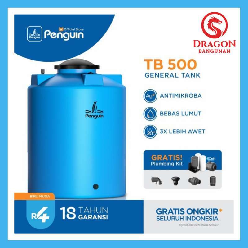 Jual Penguin Tangki | Toren | Tandon Air Tb 500 5000 Liter. Di Seller ...