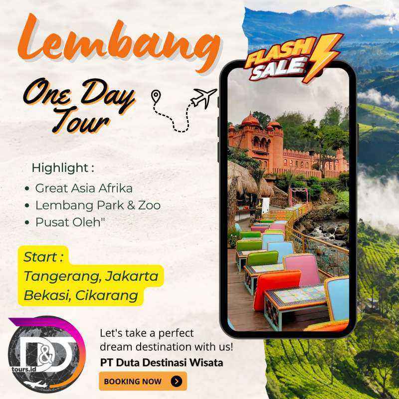 Jual Paket Tour Lembang One Day Tour Opentrip Domestik 2023 By Dndtours ...