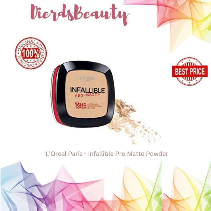 Jual L'OREAL PARIS INFALLIBLE PRO MATTE POWDER ORIGINAL di Seller Million Beauty Care - Petojo ...