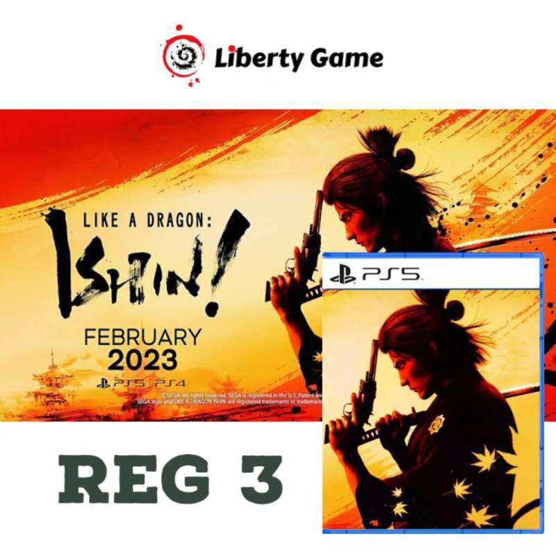 Jual PS5 Like a Dragon Ishin / Like a Dragon: Ishin! Yakuza di Seller ...