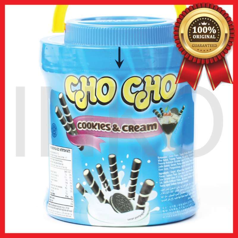 Jual CHO CHO Cookies Cream Wafer Roll [500 gr] di Seller inko - Curug ...