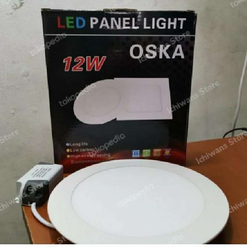 Jual Lampu Led Panel Oska Watt Panel Light Led Downlight Led Oska Bohlam Di Seller Ichiwans