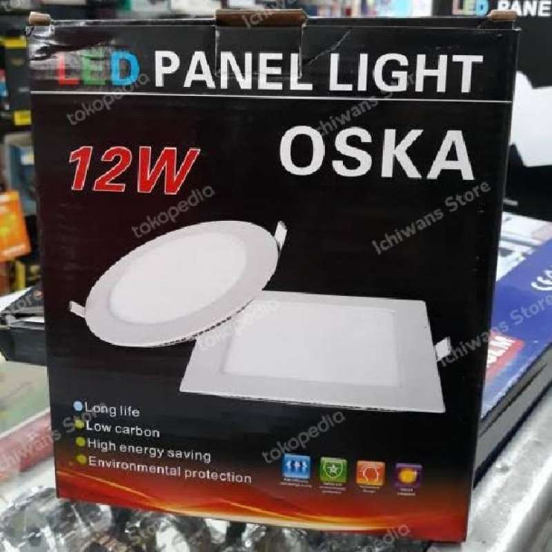 Jual Lampu Led Panel Oska 12 Watt/panel Light Led/downlight Led Oska ...