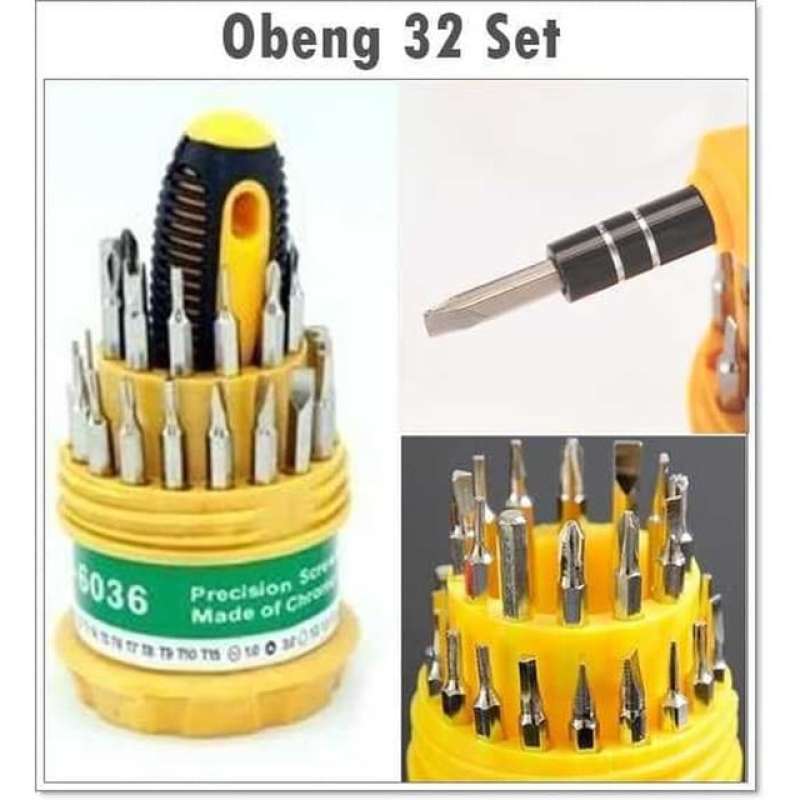 Jual Mediatech 69952 Obeng Set 32 Model Mata Obeng Di Seller Yanzstore ...
