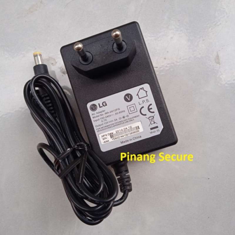 Promo Adaptor 12v 2a Lg Original Colokan Diskon 50% Di Seller ...