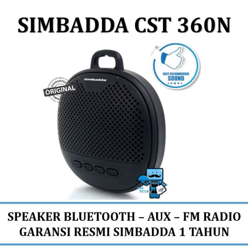 Promo Speaker Portable Simbadda CST 360N - (Bluetooth, Aux & FM Radio ...