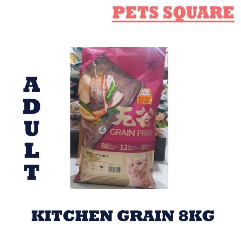 Promo KITCHEN FLAVOR - Premium Cat Food For Adult 8kg (GRAB/GOSEN ...