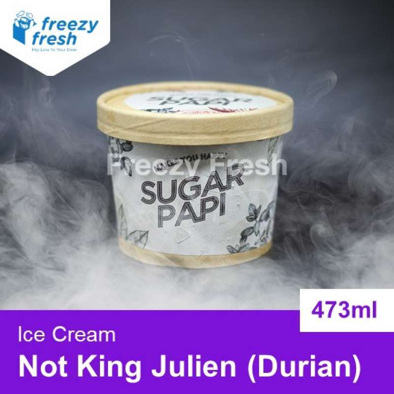 Jual FREEZY FRESH Ice Cream Durian Not King Julien by SUGAR PAPI di ...