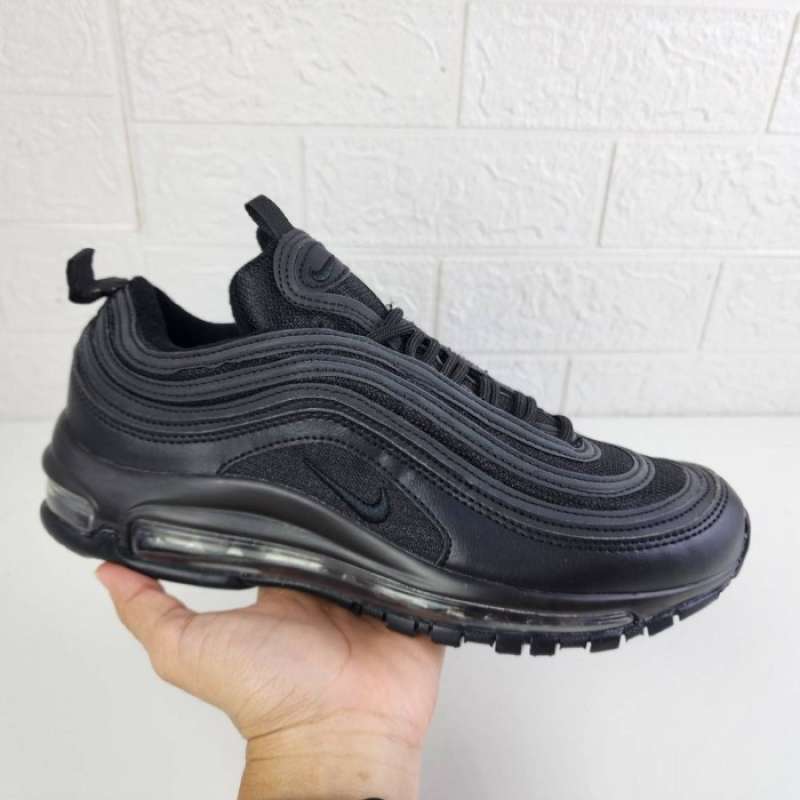 Jual Sepatu Sneakers Pria Nike Air Max 97 Triple Black di Seller Gudang Sepatu Jakarta - Kedaung ...