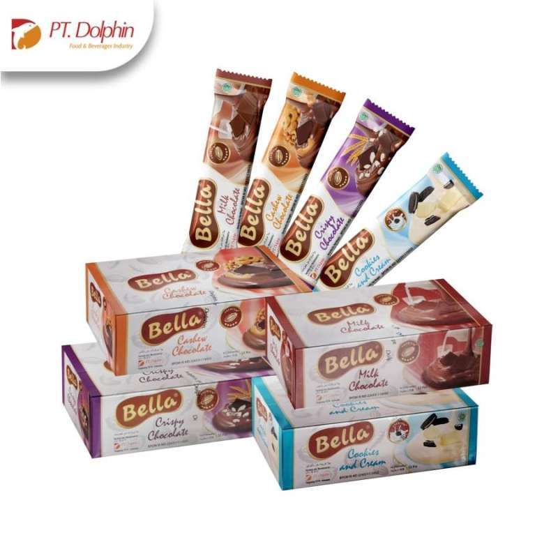 Jual Bella Chocolate Premium 1BOX di Seller Dolphin Foods Official ...