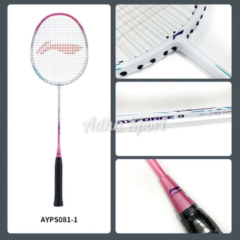 Jual Lining Axforce 9 Strung Raket Badminton Anak Original Adha Sport ...