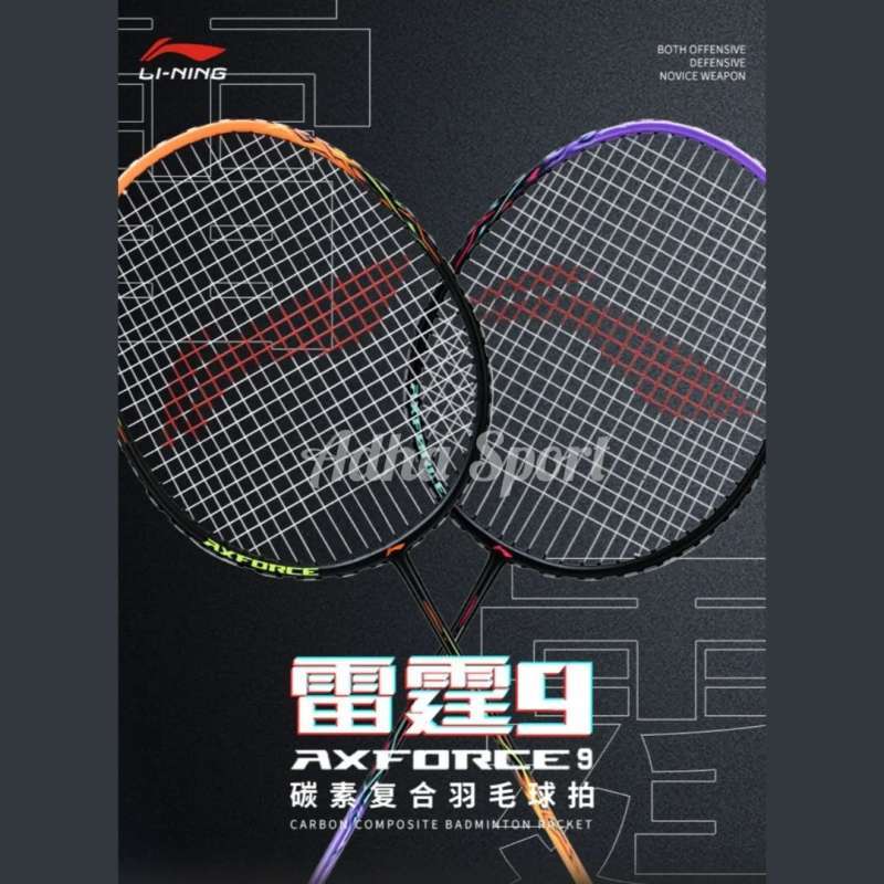 Jual Lining Axforce 9 Strung Raket Badminton Anak Original Adha Sport ...
