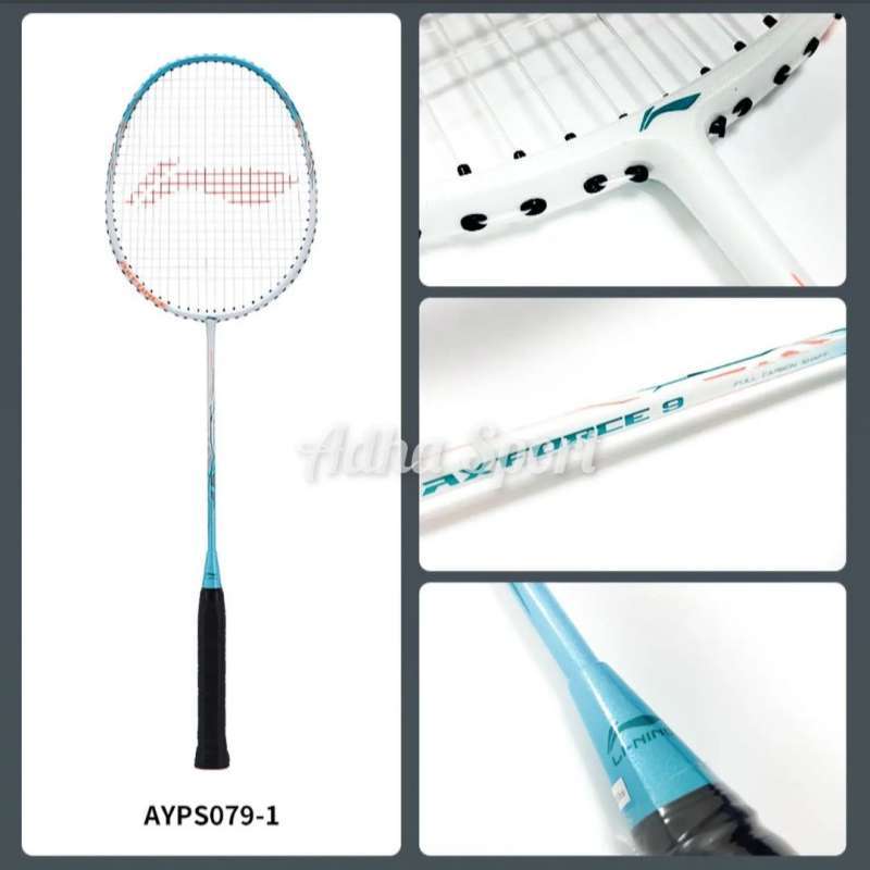 Jual Lining Axforce 9 Strung Raket Badminton Anak Original Adha Sport ...