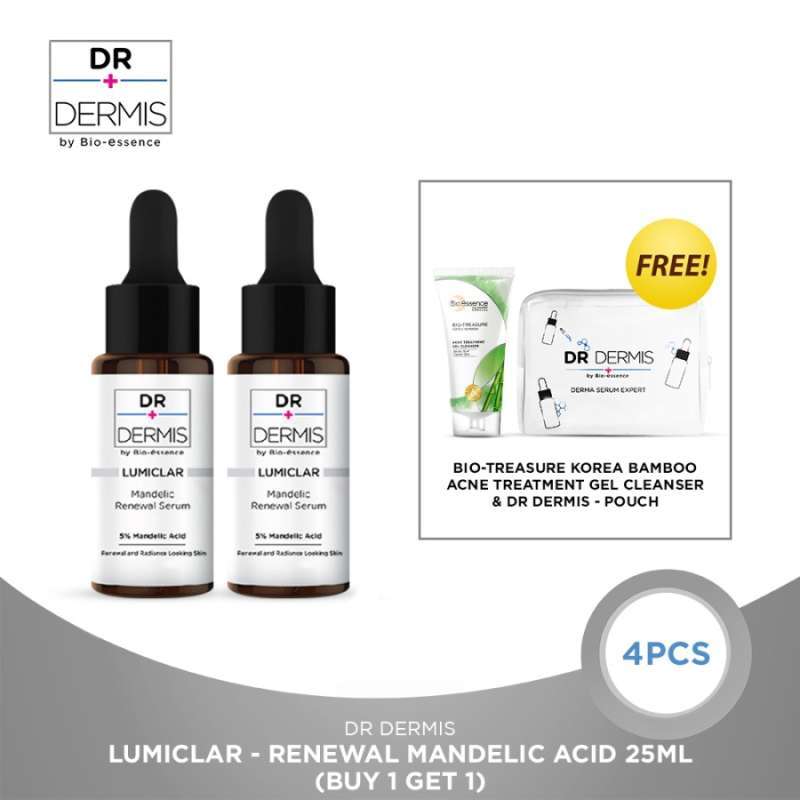 Promo Dr Dermis Lumiclar - Renewal Mandelic Acid 25ml (BUY 1 GET 1 FREE ...