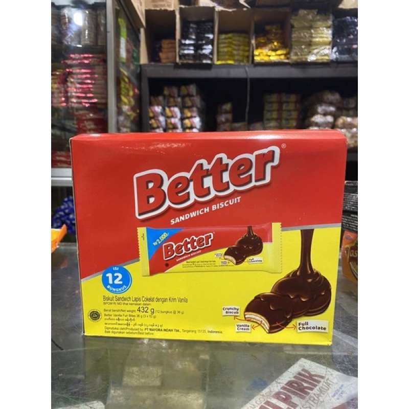 Jual Better Biskuit 1 Dus Termurah - Harga Grosir Terupdate Hari Ini ...