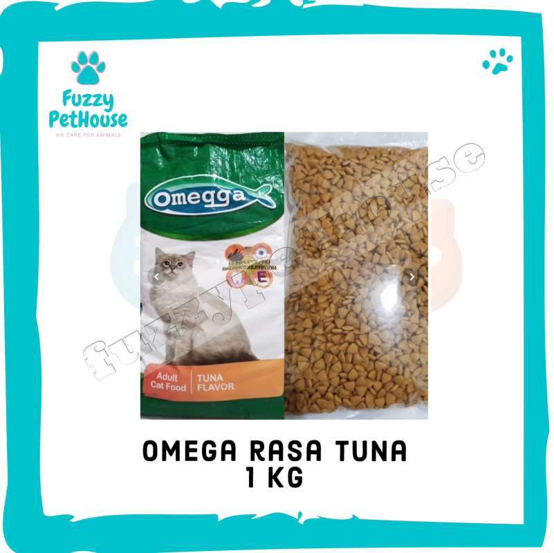 Jual Omega Cat Food Repack 1kg Tuna Flavour Di Seller Fuzzy Pet Store ...