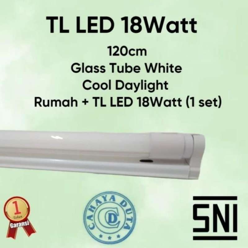 Jual Lampu Tl Led Set T Watt Putih Kap Cm Di Seller D G Mart D G Mart Kota