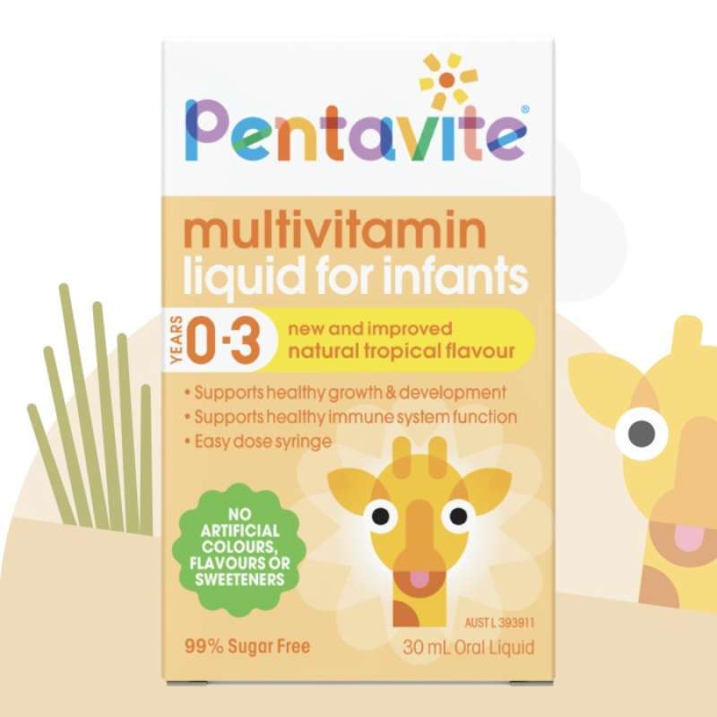 Promo Pentavite Multivitamin Infant Liquid Diskon 33% di Seller Lorenza ...