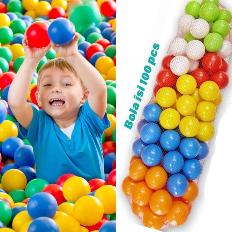 Promo MAINAN MANDI BOLA ANAK ISI 100 PCS - WARNA WARNI / BOLA MANDI ... Promo MAINAN MANDI BOLA ANAK ISI 100 PCS - WARNA WARNI / BOLA MANDI ...