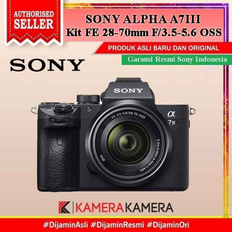 Promo KameraKamera SONY Alpha A7 Mark III Mirrorless [Kit FE 28-70mm ...