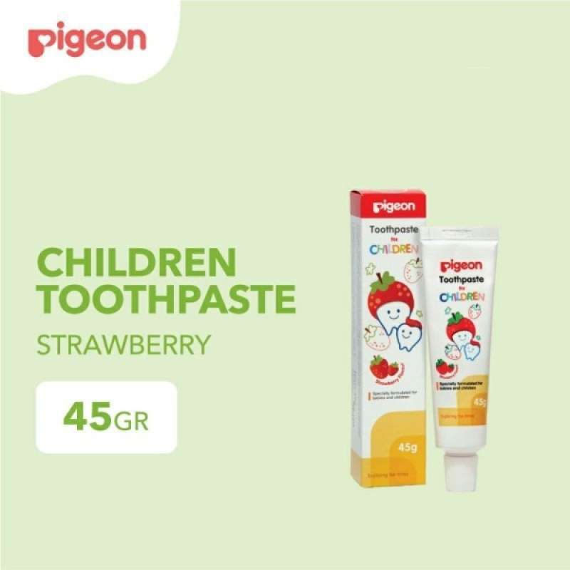 Jual Pigeon Pasta Gigi Anak Rasa Strawberry 45gr Childreen Toothpaste ...