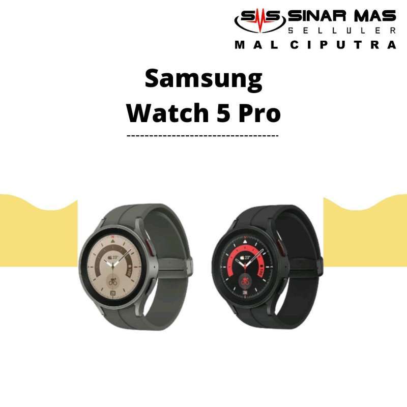 Jual Samsung Galaxy Watch 5 Titanium Spesifikasi Original, Murah ...